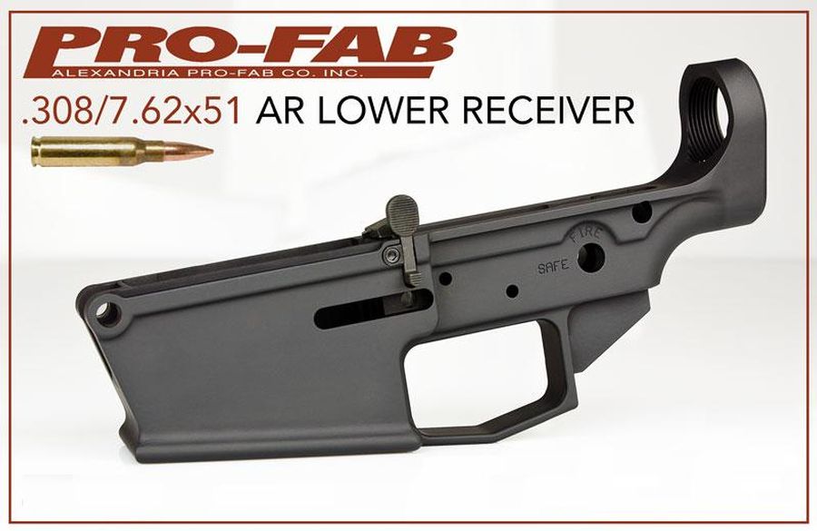 Alexandria Pro Fab .308 Stripped Lower Receiver .308 Win. For Sale at ...