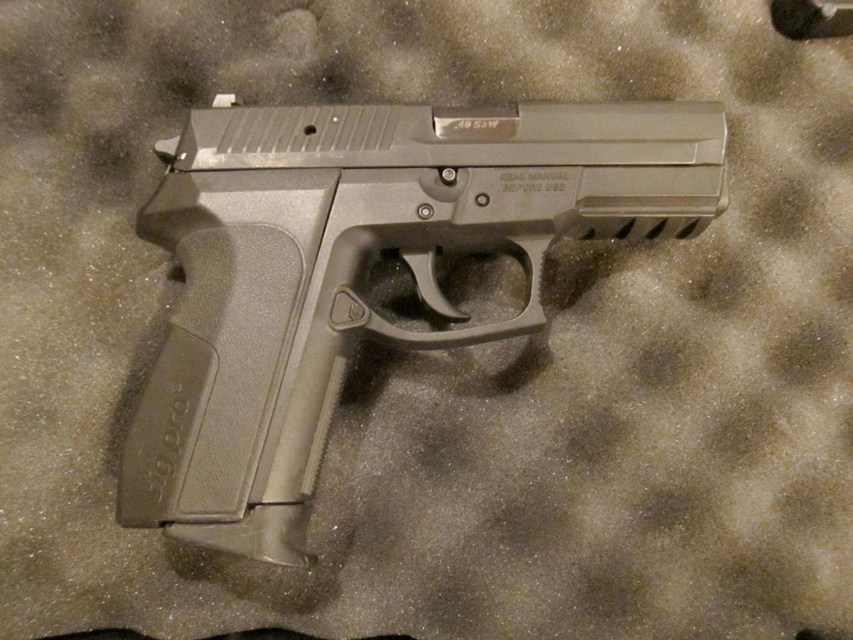 Sig Sauer Sig Sp 2340 40 Cal Used .40 S&W For Sale at GunAuction.com ...
