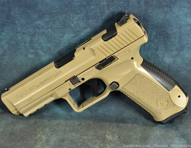 Canik 9mm Fde Handgun Used 9mm Luger For Sale at GunAuction.com - 17240402
