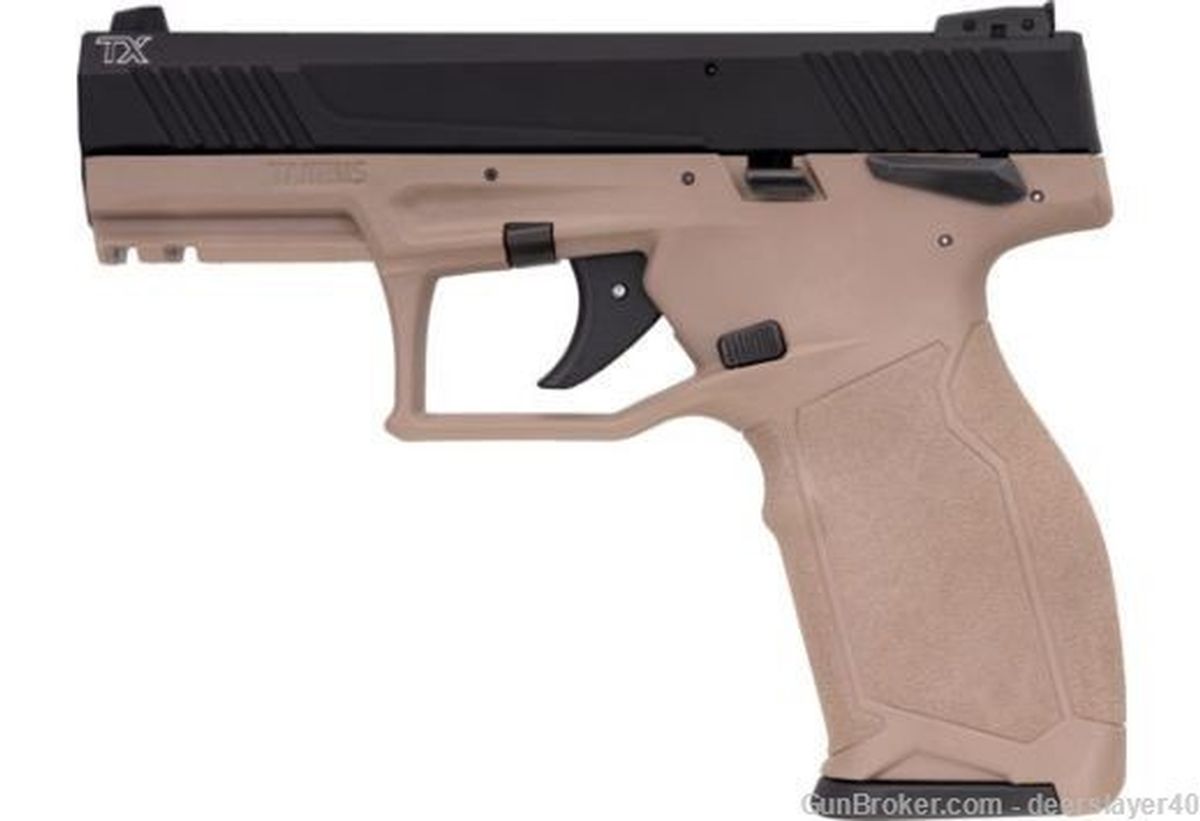 Taurus Tx-22 .22lr 4.1" Adj. 16-Shot Fde Polymer .22 Lr For Sale at ...