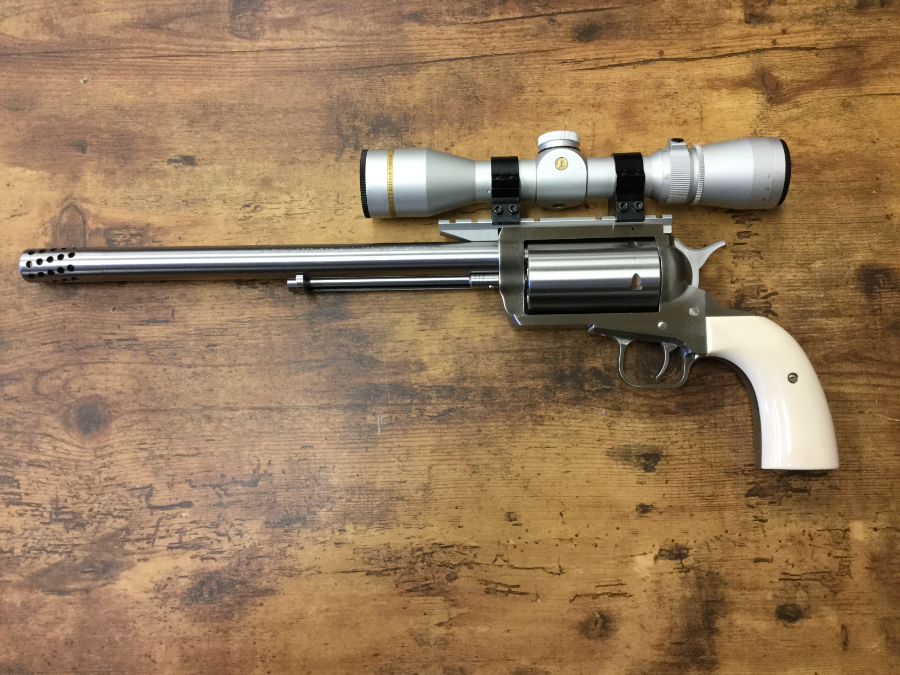 Magnum Research BFR BISLEY REVOLVER W/ LEUPOLD SCOPE + CUSTOM EXTRAS