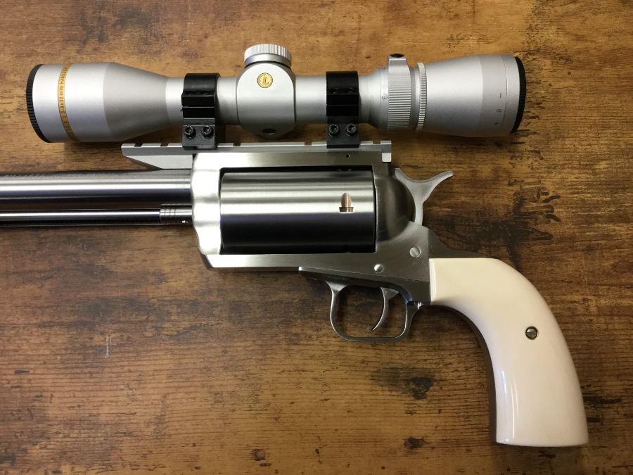 Magnum Research - BFR BISLEY REVOLVER W/ LEUPOLD SCOPE + CUSTOM EXTRAS ...