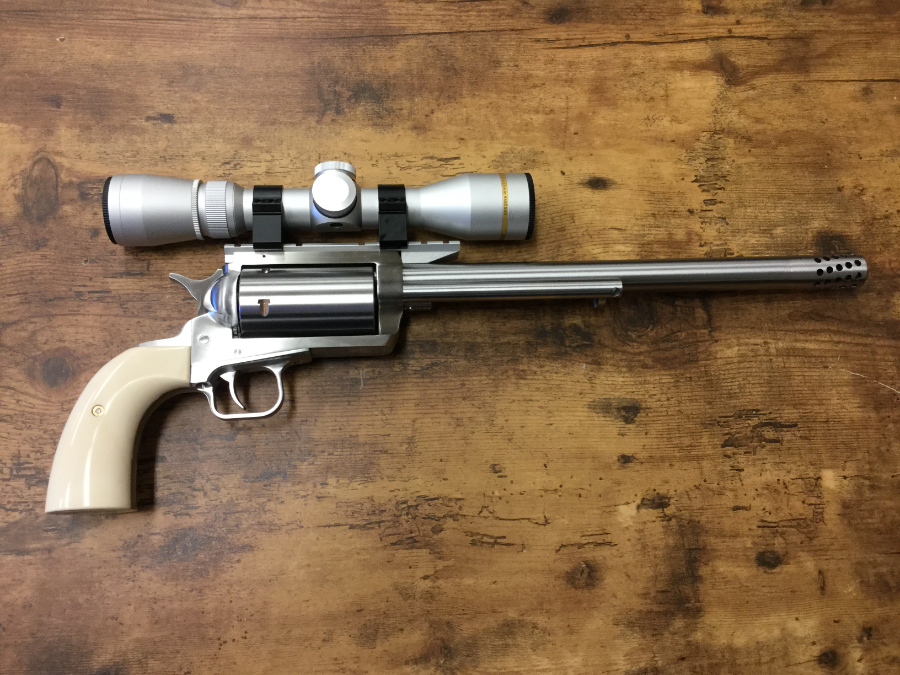Magnum Research - BFR BISLEY REVOLVER W/ LEUPOLD SCOPE + CUSTOM EXTRAS ...