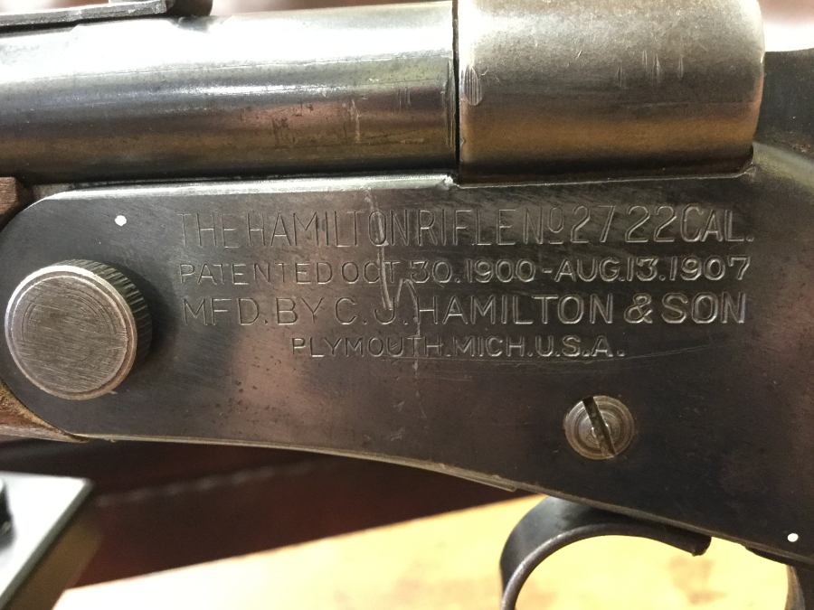Hamilton Rifle Co. Model 27 Single Shot For Sale at GunAuction.com ...