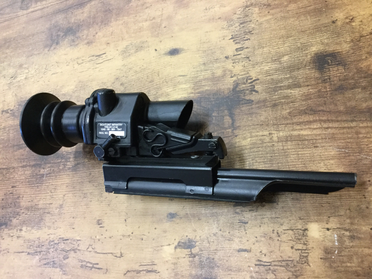 Trilux L2a2 4x Scope W/ Fal Top Cover Mount For Sale at GunAuction.com ...