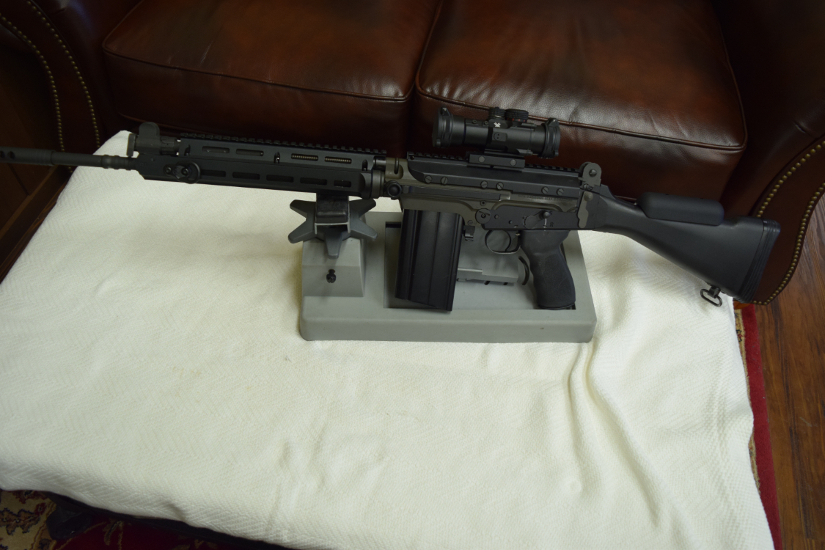 DS Arms Fal Black And OD Green Receiver 7.62 NATO 16694859 - GunAuction.com