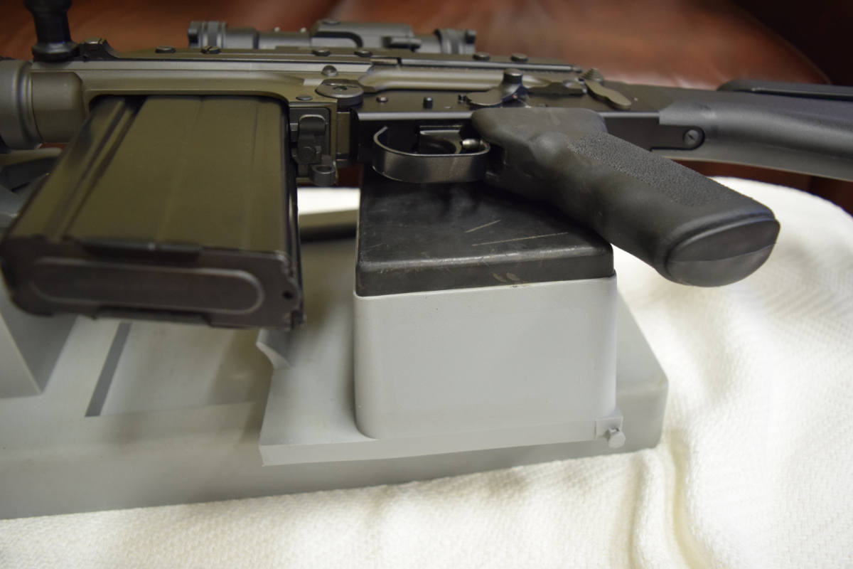 DS Arms Fal Black And OD Green Receiver 7.62 NATO 16694859 - GunAuction.com