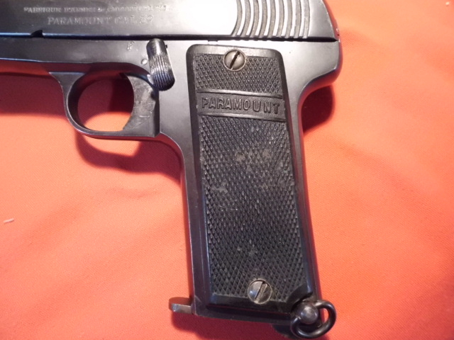 Fabrique D'Armes De Guerre Spanish Made Model Paramount Semi-Auto ...