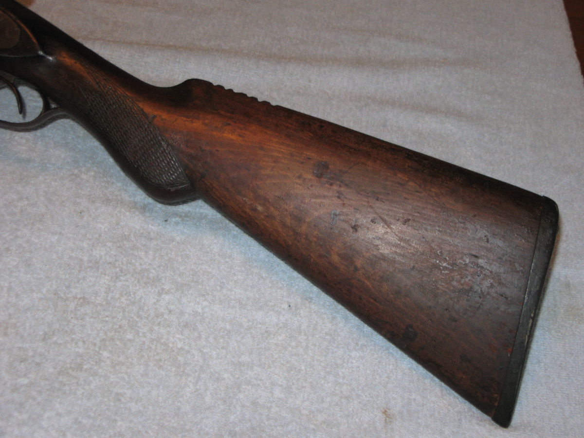 Hartford Firearms Co. Awesome Looking Sxs "Stagecoach" Hammer Shotgun ...