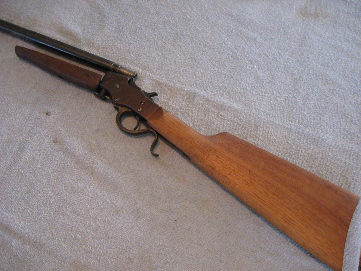 Stevens A & T Co. Caliber .25 Stevens Half Round/Half Octagon Barrel ...