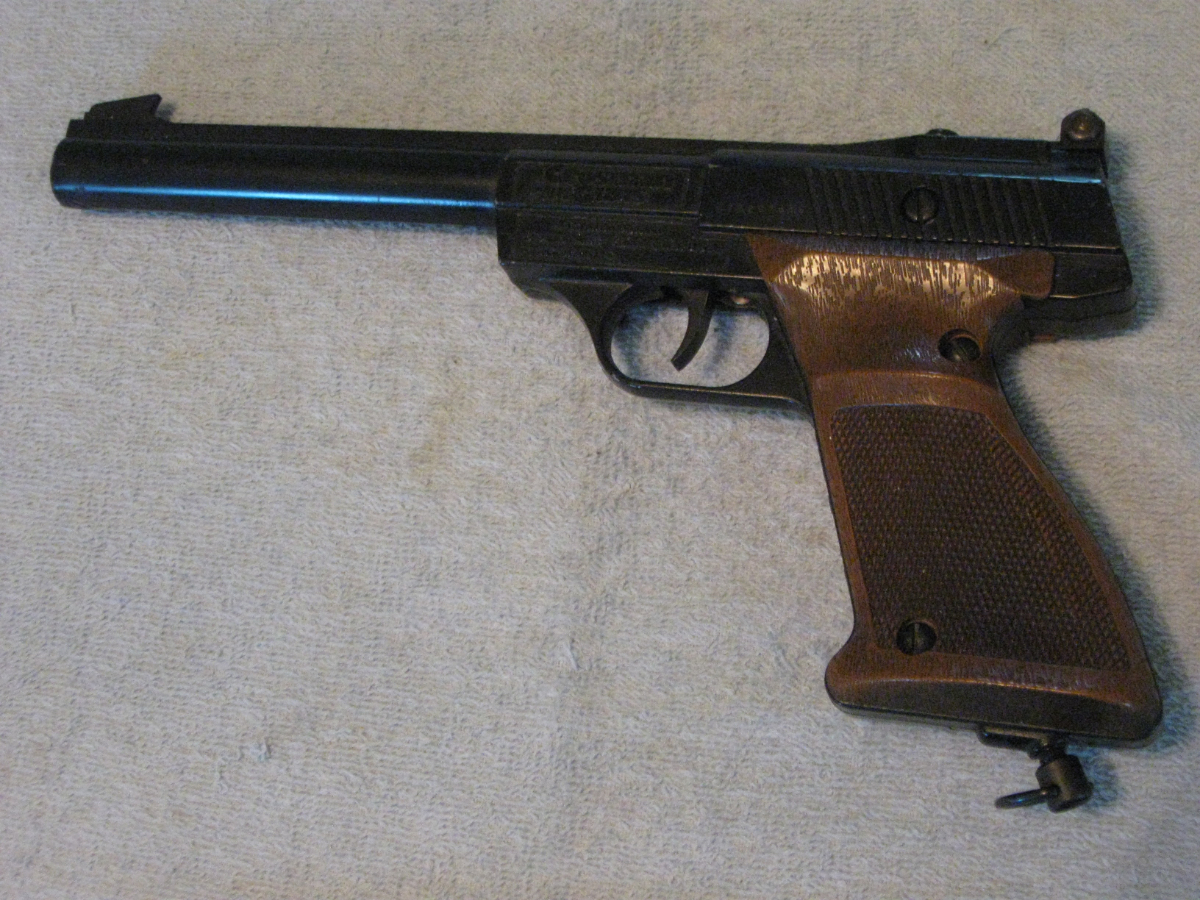 Vintage Crosman Model 454 Cal.177 Bb Co2 (Styled After Colt Woodsman ...