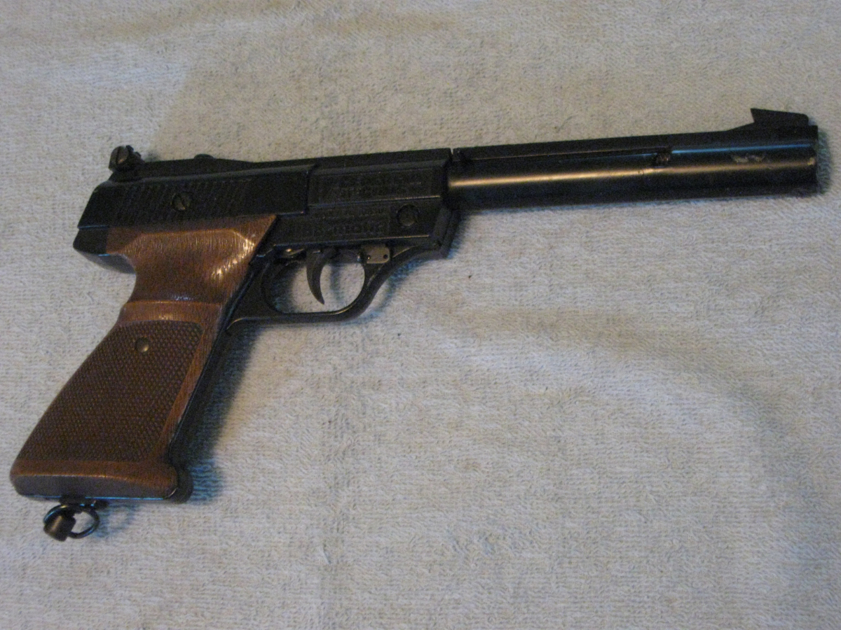 Vintage Crosman Model 454 Cal.177 Bb Co2 (Styled After Colt Woodsman ...