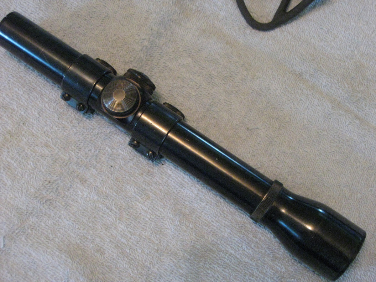 Vintage Weaver K3-C3 Made In U.S.A. W/Weaver 1 Inch Rings And Scope ...