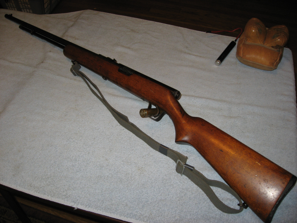 Stevens Model 87a Vintage (1938-45) .22 Cal. Semi-Auto/Single Shot ...