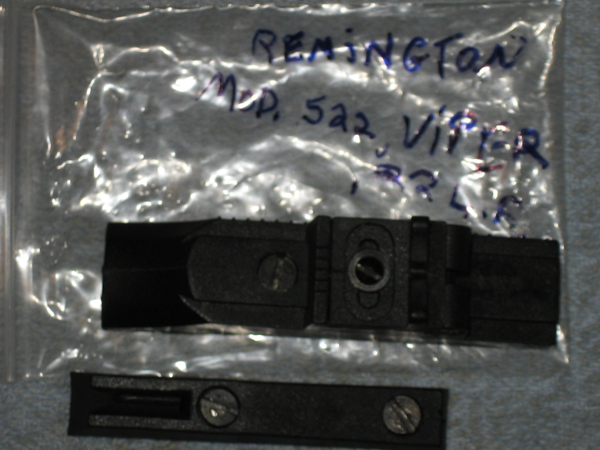 Remington Model 522 Viper Front And Rear Sights For .22 L.R. .22 Lr For ...