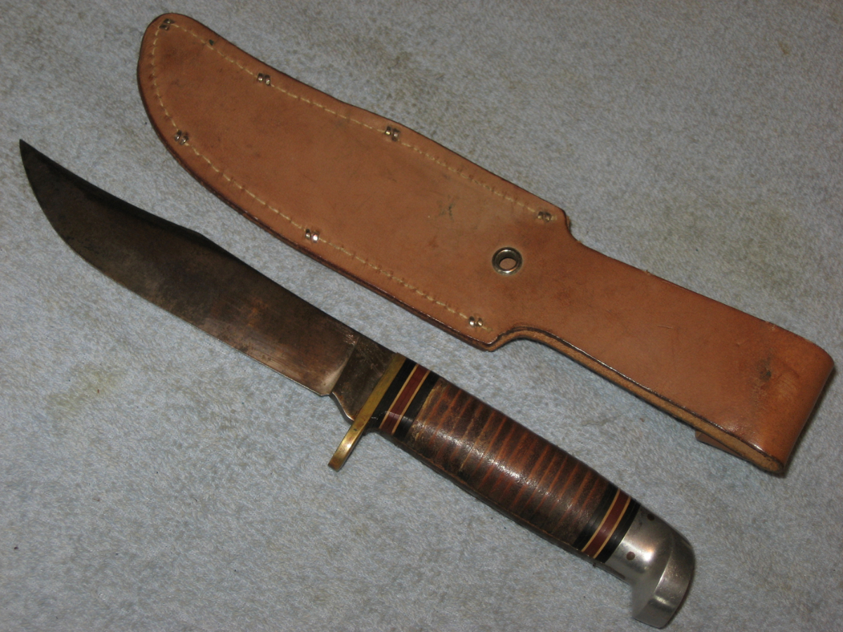 Western Cartridge Company MODEL L36 KNIFE (MFG. 1968-1977) 15783578 ...