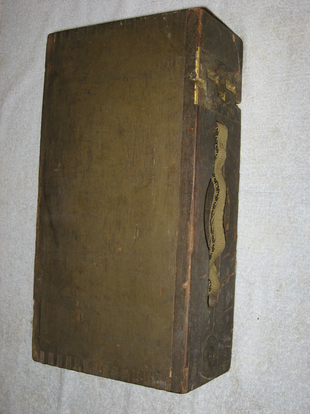 U.S. Wwi Wood Ammo Ammunition Box Us Colt Vickers M1915 30 Cal. Machine ...