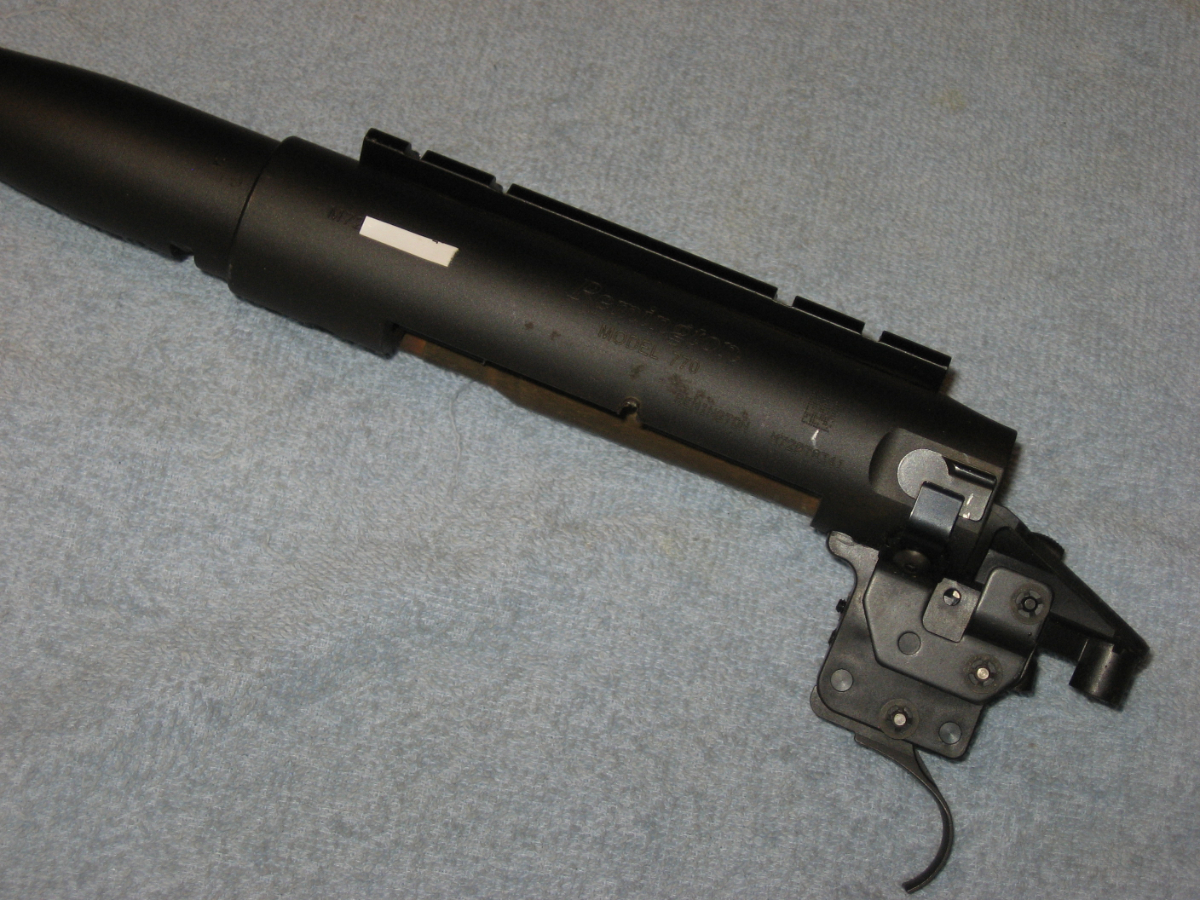 REMINGTON MODEL 770 W/22 INCH BARREL,TRIGGER AND BASE CAL. 30-06 SPRG ...