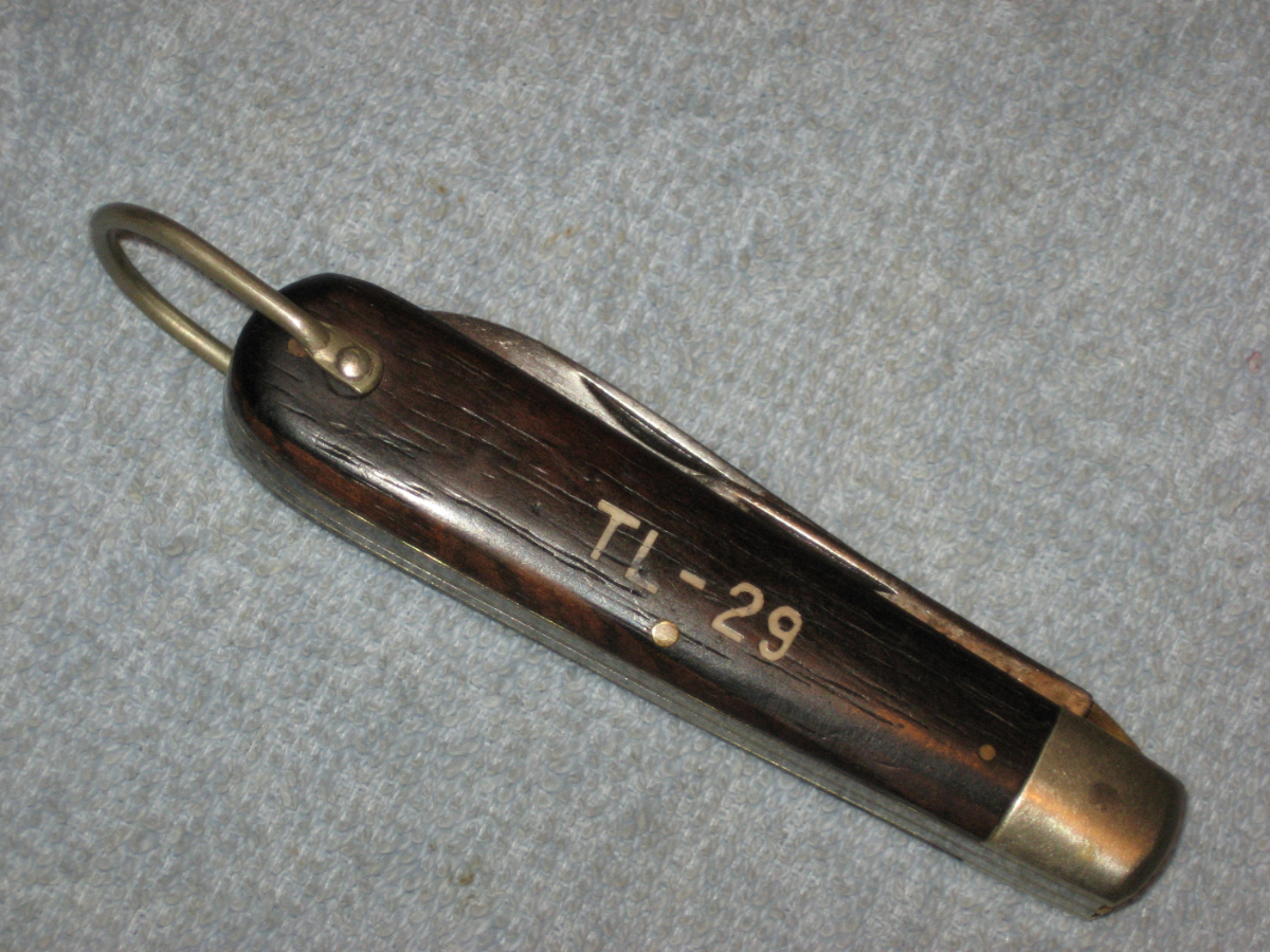 SIG Sauer TL-29 WWII SIGNAL CORP 2 BLADE FOLDING KNIFE 16987918 ...