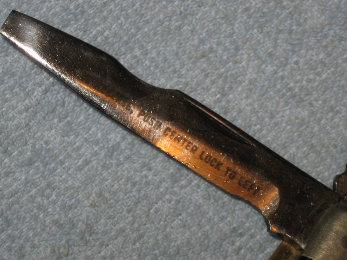 SIG Sauer TL-29 WWII SIGNAL CORP 2 BLADE FOLDING KNIFE 16987918 ...