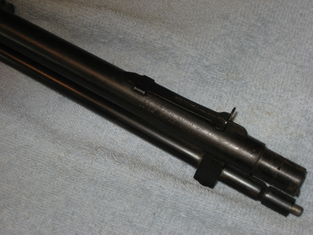 STEVENS MODEL 87A CAL.22 S, L, L. R. COMPLETE FRONT END (BARREL,TUBES ...