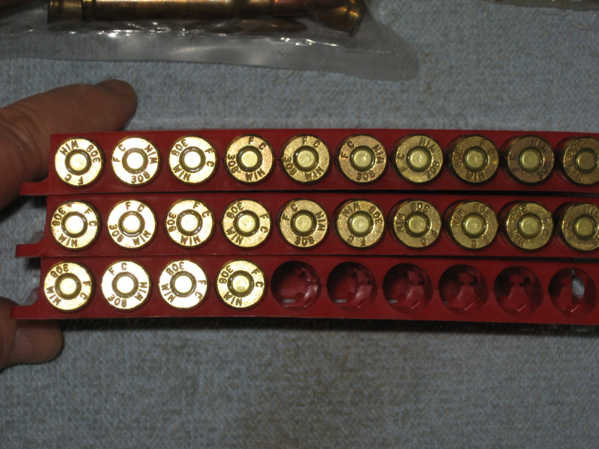 FC .308 (24 RDS.), 7.62 X 51mm NATO (WINCHESTER,FEDERAL, LAKE CITY (45 ...