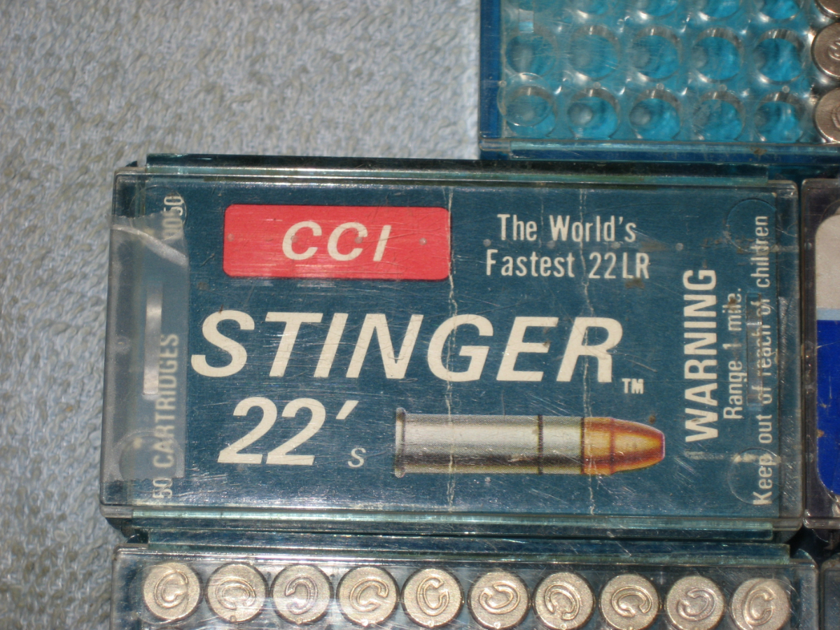Cci Stinger (4 1/2 Boxes) World`S Fastest .22 L.R. 32 Gr. 1640 Fps ...