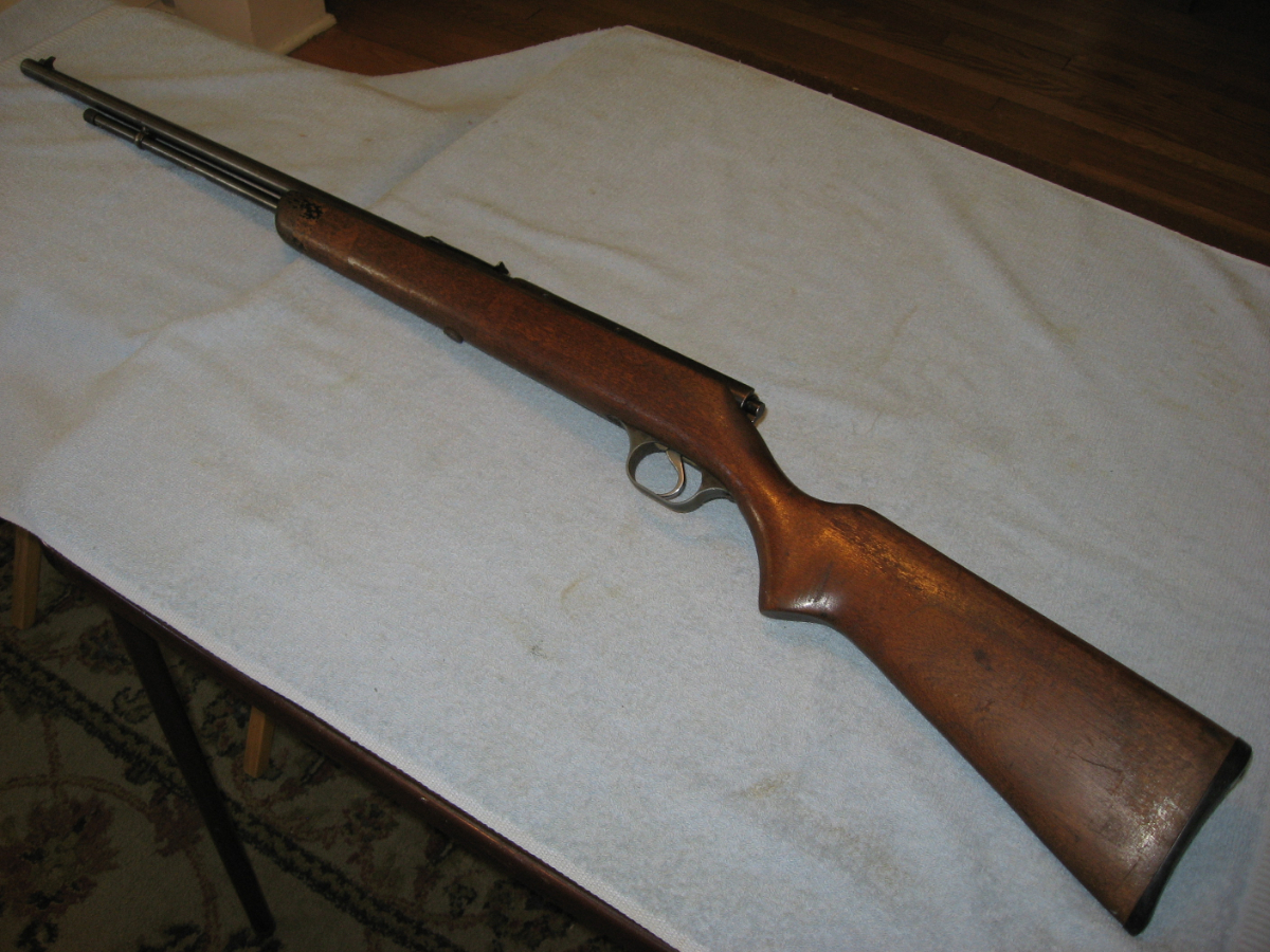 Stevens Springfield Model 86c Bolt Action Repeater (1935-1948) .22 Lr ...