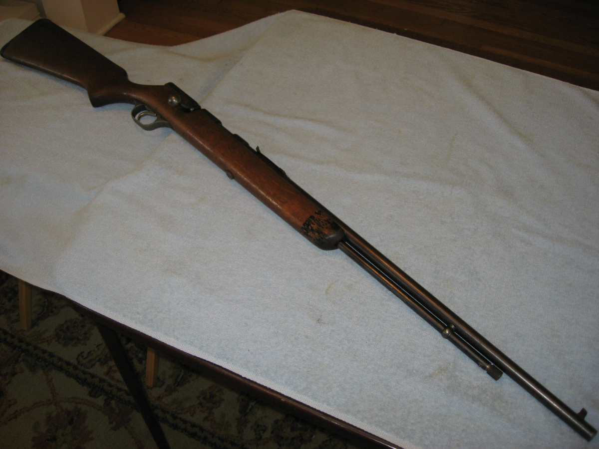 Stevens Springfield Model 86c Bolt Action Repeater (1935-1948) .22 Lr ...