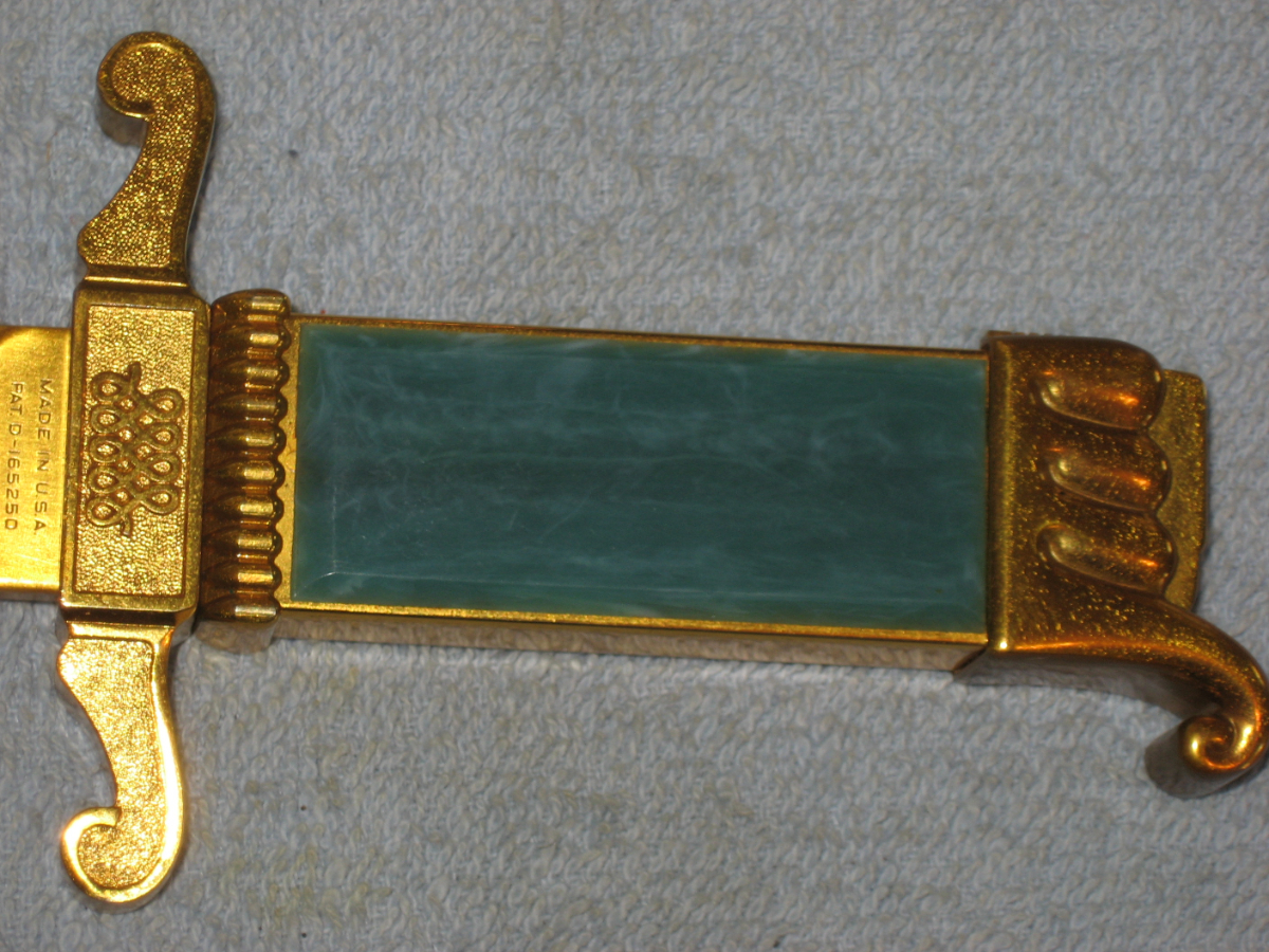 American Safety Razor Company Asr Ascot 1952 Lighter, Letter Opener ...