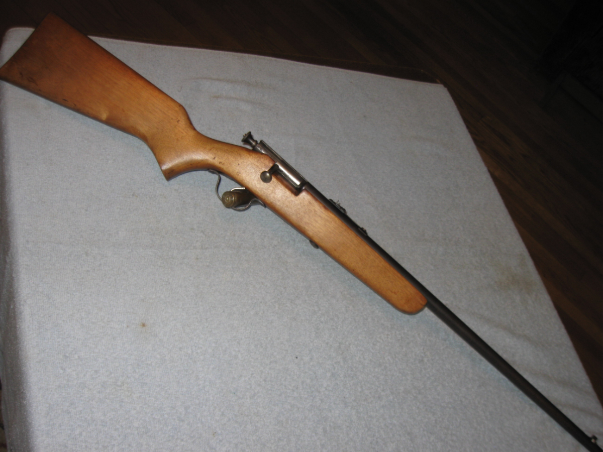 Stevens Springfield Model 15 Boys Rifle (Early Manufacture) 1938 .22 Lr ...