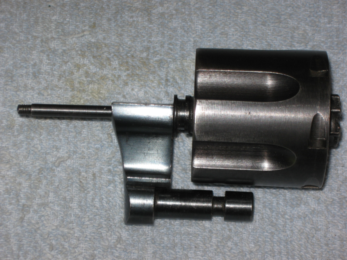 Colt U.S. Model 1917 Revolver Cylinder, Crane And Cylinder Rod .45 Acp ...