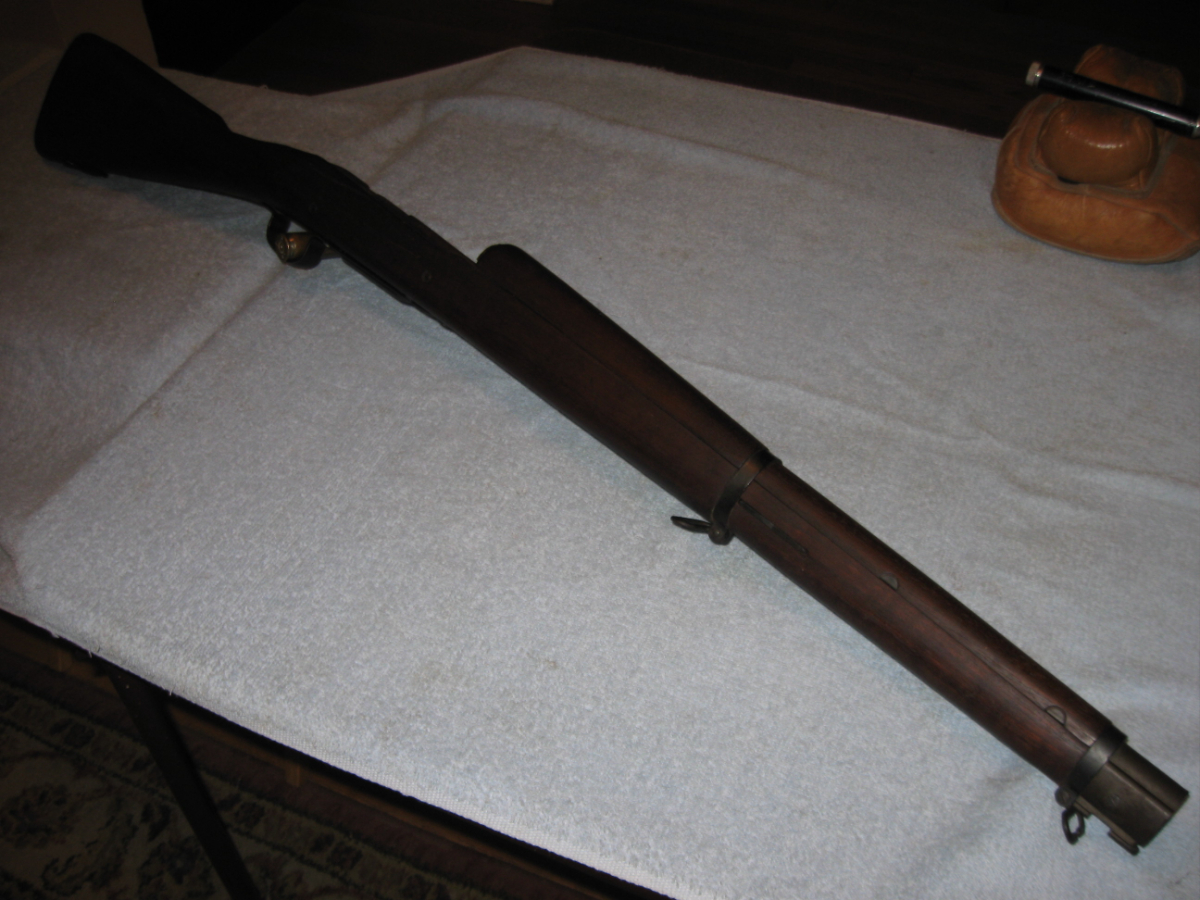 Smith/Corona Wwii Model 1903a3 "Unissued" Rifle Stock Complete W/ Upper ...