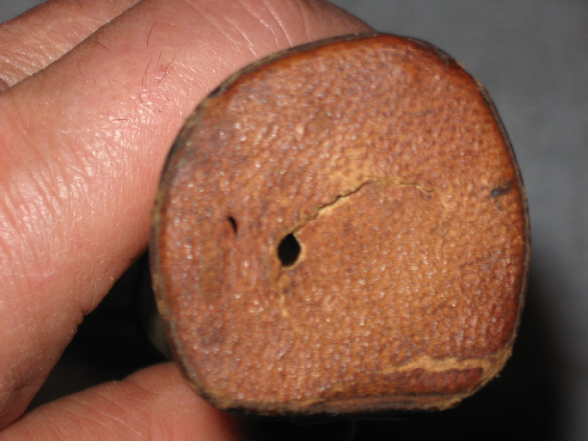 VINTAGE AZTEC CEREMONIAL KNIFE W/CARVED BONE HANDLE 17191646 ...