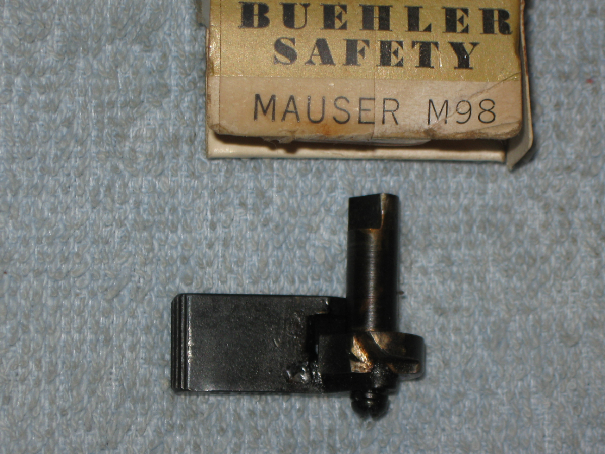 MODEL 98 MAUSER LOW SAFETY FOR SCOPE SIGHTED RIFLES COMPLETE WITH BOX ...