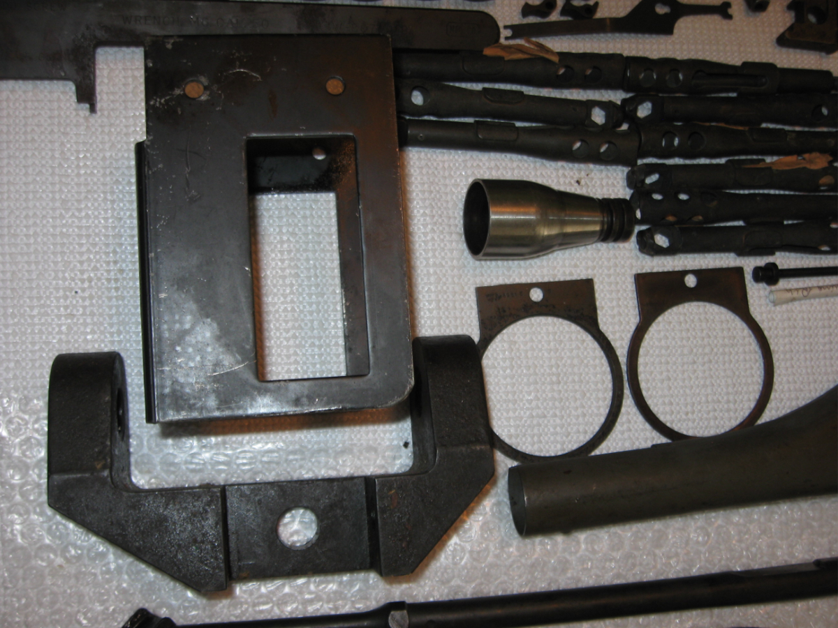 Browning U.S. Military .30 & .50 Caliber Machine Gun Parts (120 Parts ...