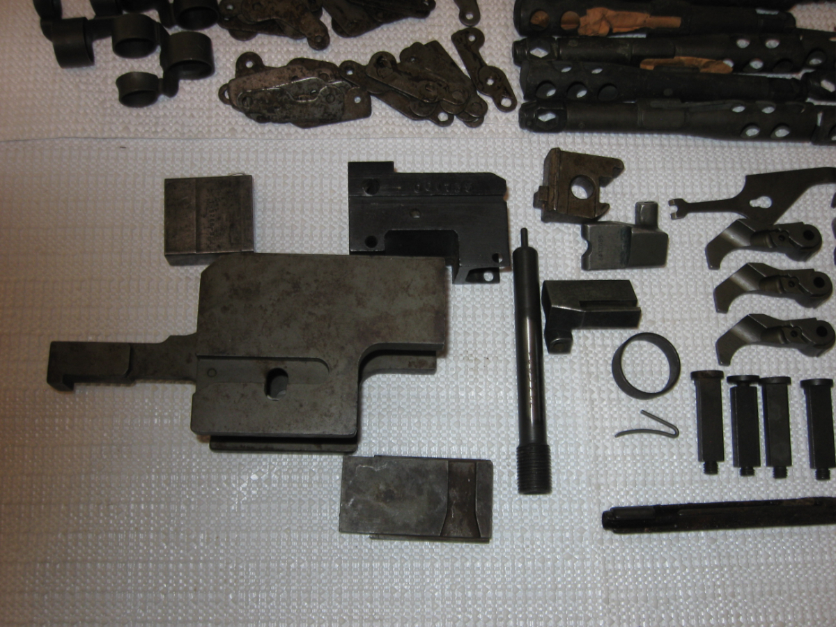 Browning U.S. Military .30 & .50 Caliber Machine Gun Parts (120 Parts ...