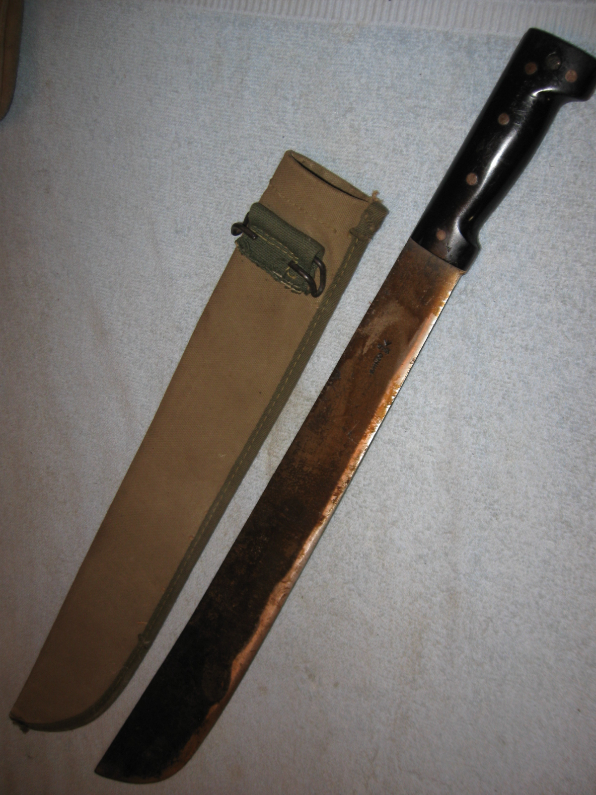 WWII BRITISH MACHETE STAMPED