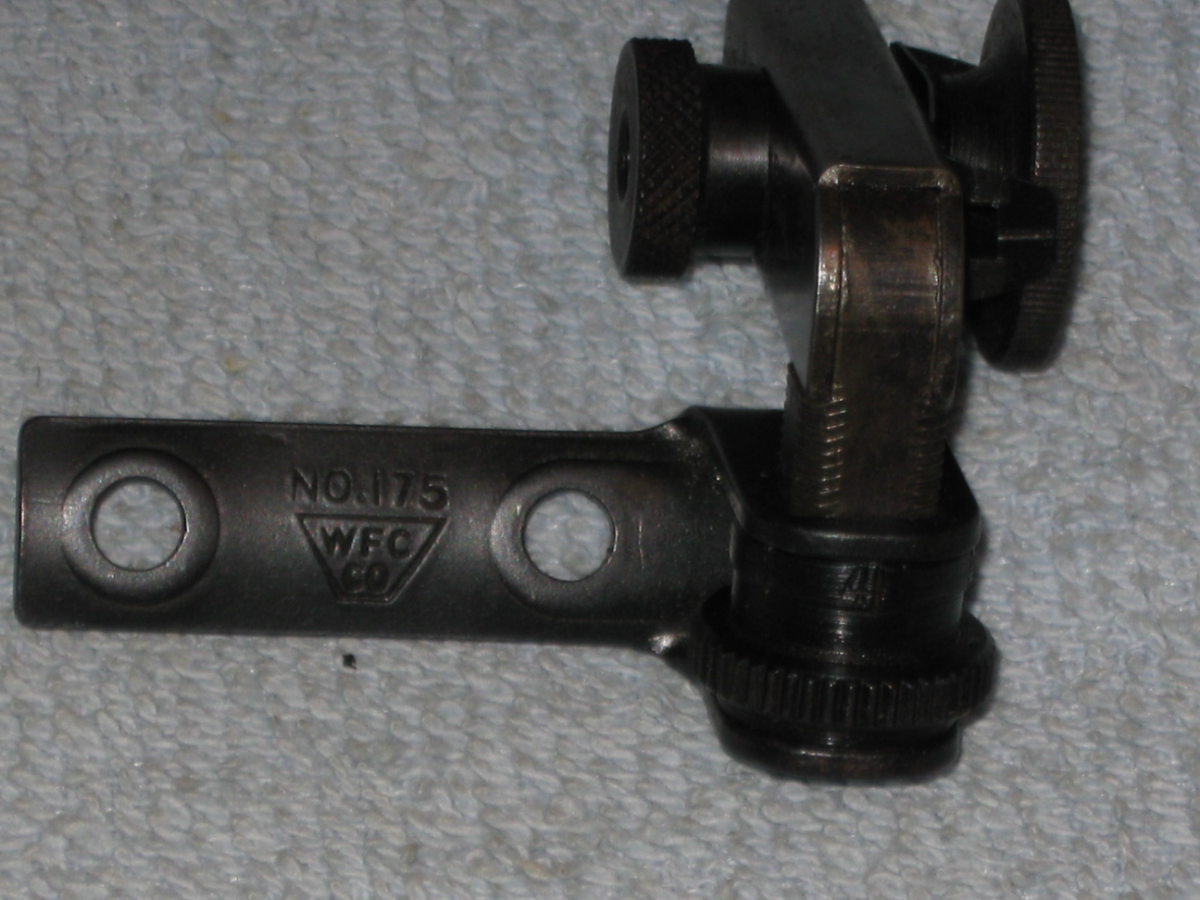 Wfc Co. Vintage No. 150 Micro Peep Sight For Stevens/Savage Rifles (Scarce) New Old Stock For ...