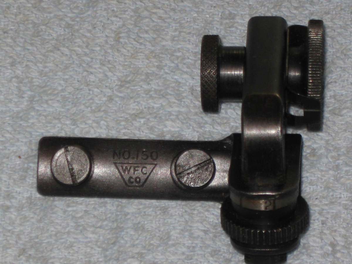 W.F.C. Co. Vintage No. 150 Micro Peep Sight For Stevens/Savage Rifles (Scarce) New Old Stock For ...