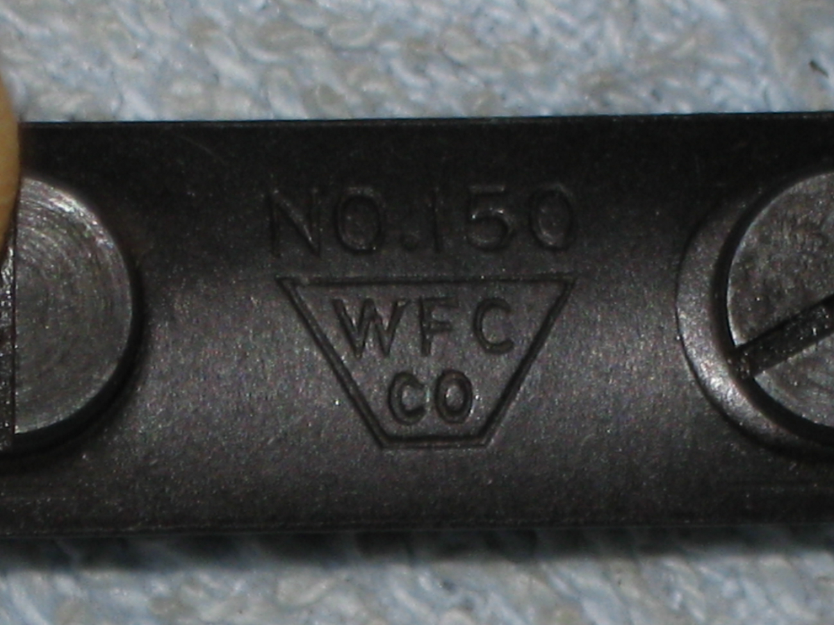 W.F.C. Co. Vintage No. 150 Micro Peep Sight For Stevens/Savage Rifles (Scarce) New Old Stock For ...
