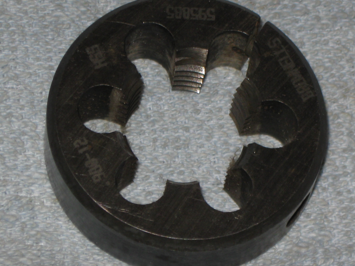 .980 X 12 MAUSER SMALL RING TAP & DIE (USA) 8mm Mauser 17257363 ...