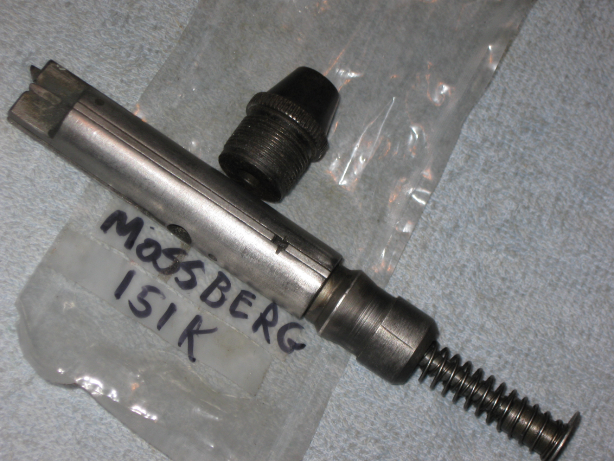 Mossberg MODEL 151K SEMI-AUTO BOLT ASSEMBLY AND BREECH PLUG CALIBER 22 ...