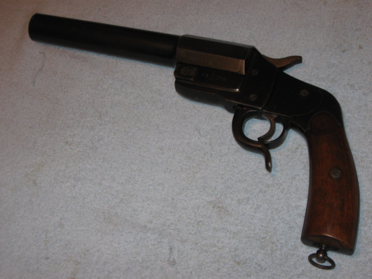 Anschutz WWI MODEL 1894 HEBEL FLARE (SIGNAL) PISTOL IN 27MM 17312788 ...