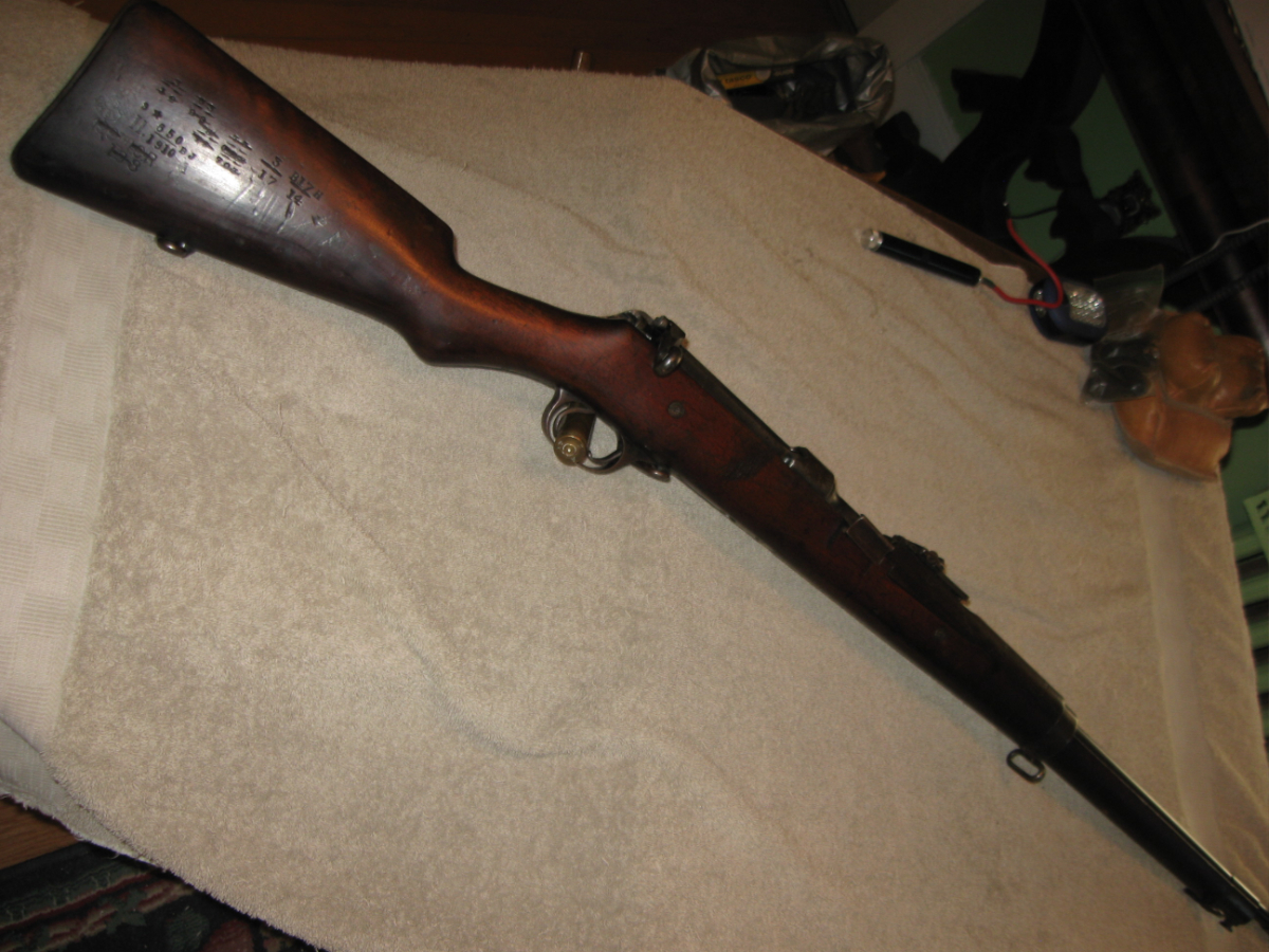 U. S. ORDNAMCE STAMPED WWI ROSS RIFLE CO. QUEBEC, CANADA MODEL 1905 MK ...