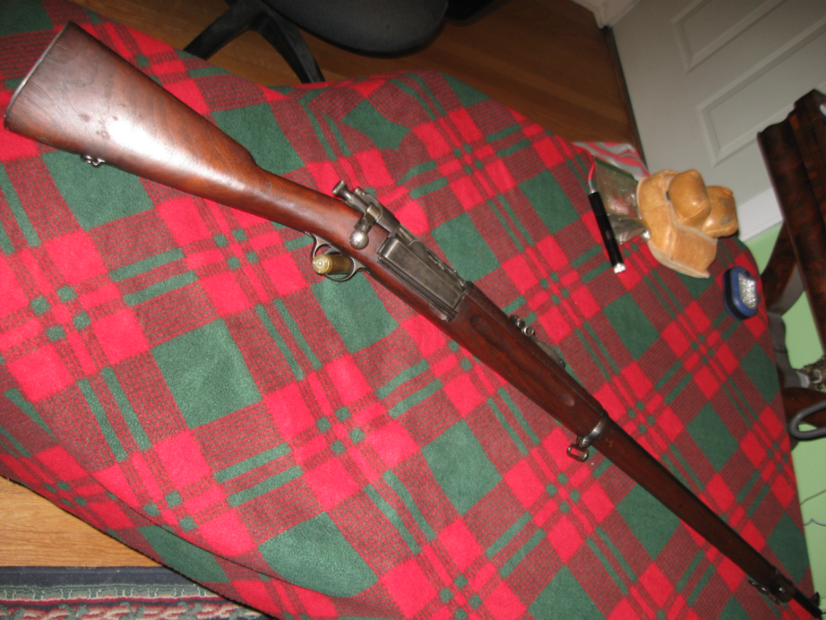 U.S. Springfield Armory Model 1898 Rifle Manufactured 1900 (Scarce) 30 ...