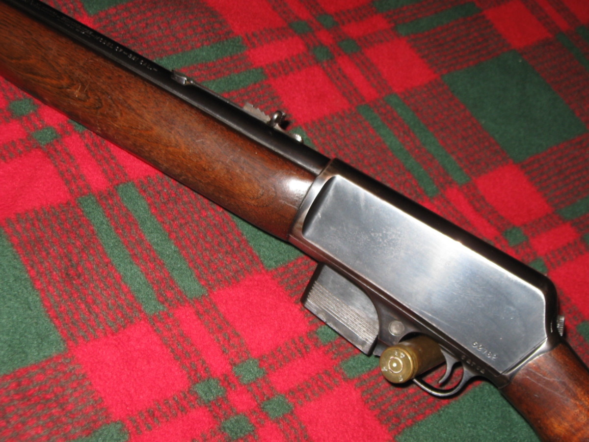 Winchester MODEL 07 SELF LOADING P&P (POLICE & PRISON) MFG. 1952 .351 ...