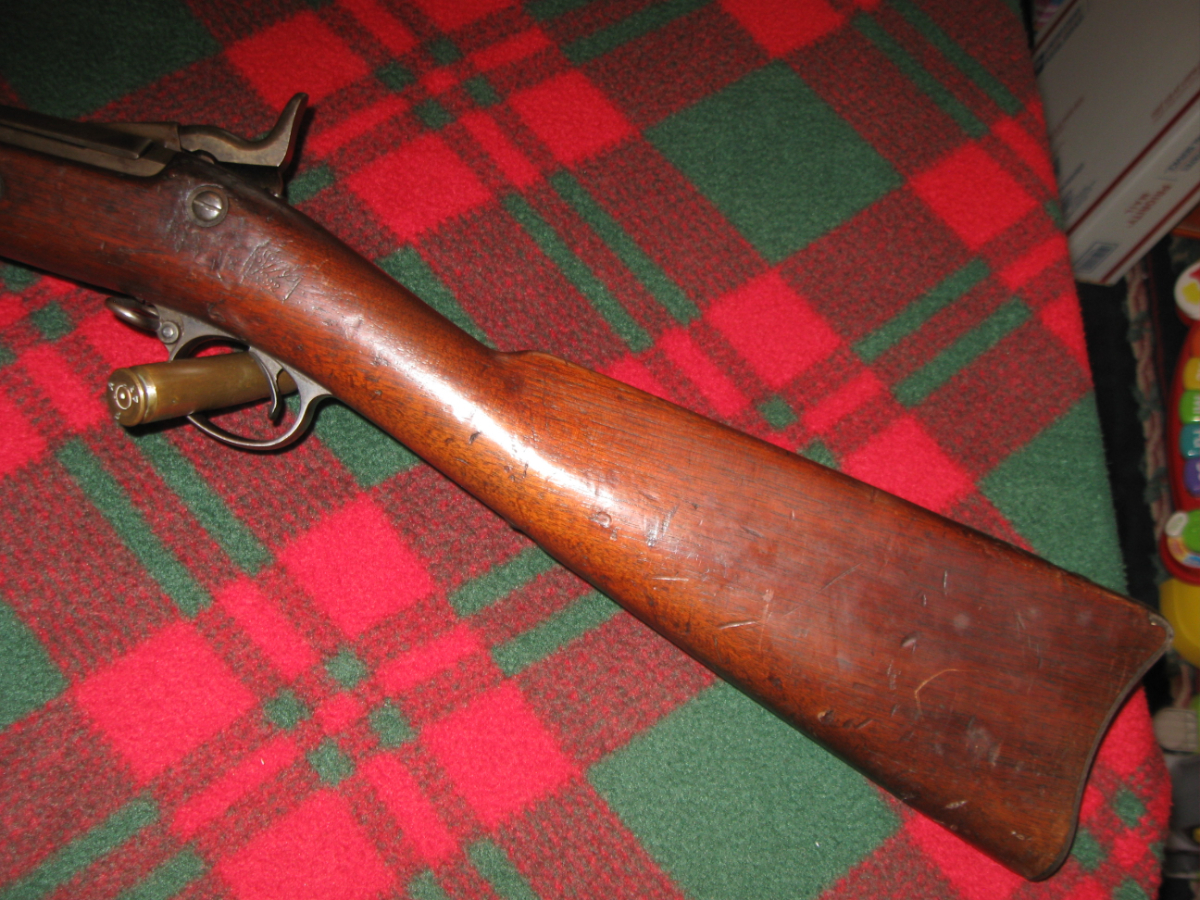 U.S. Springfield Model 1889 Ramrod Bayonet Trapdoor Rifle Scarce .45-70 ...