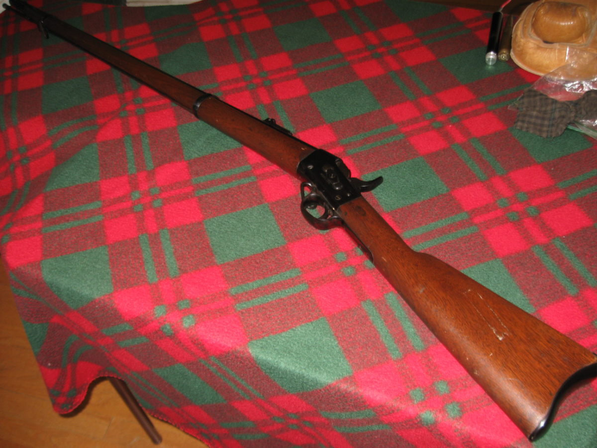 Springfield MODEL 1872 ROLLING-BLOCK (1 OF 10,000 MFG.) SCARCE .50-70 ...