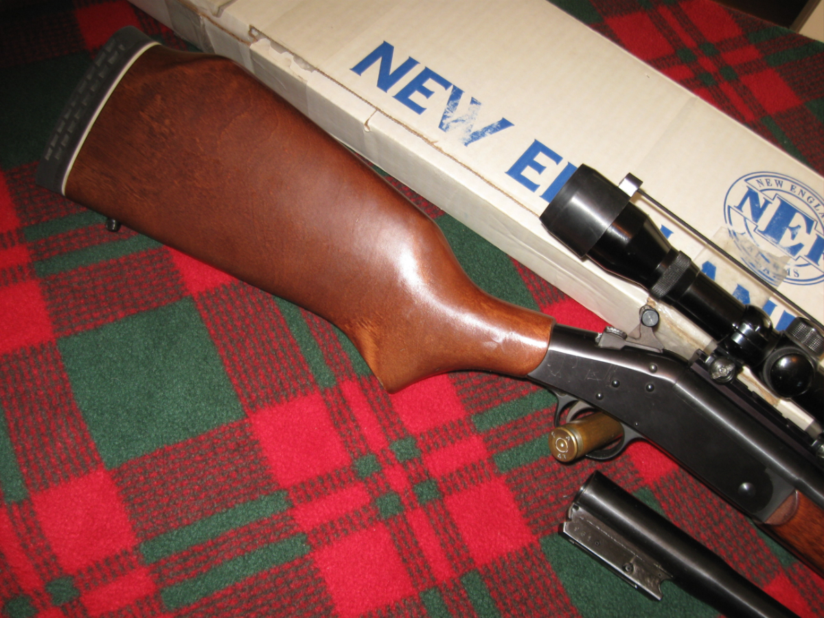New England Arms HANDI-RIFLE COMBO .223 REM BULL BARREL/12 GA. 3 1/2 ...
